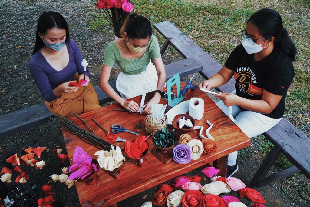 How Quirino Locals Make Fossilize Flowers